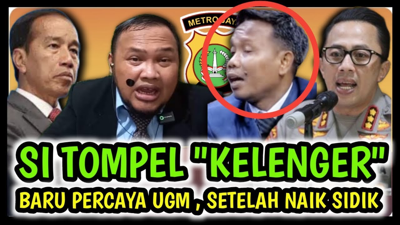 AMBYARRR.... ! SI TOMPEL "KELENGER", BARU PERCAYA UGM SETELAH NAIK ...