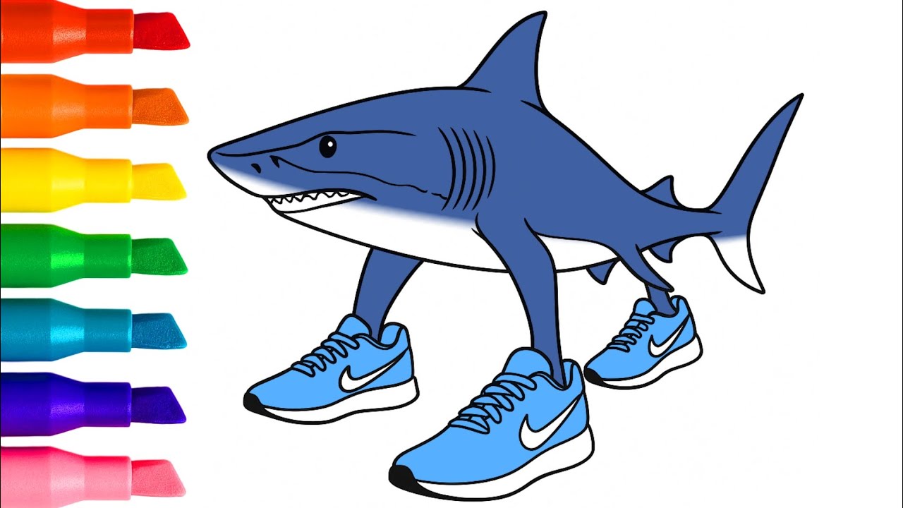 How to draw Tralalero Tralala - YouTube