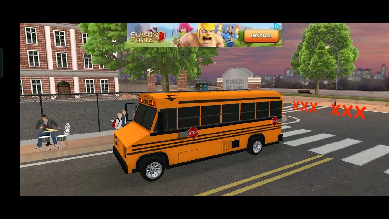 School Bus Simulator Driving | Gameplay 1 - YouTube