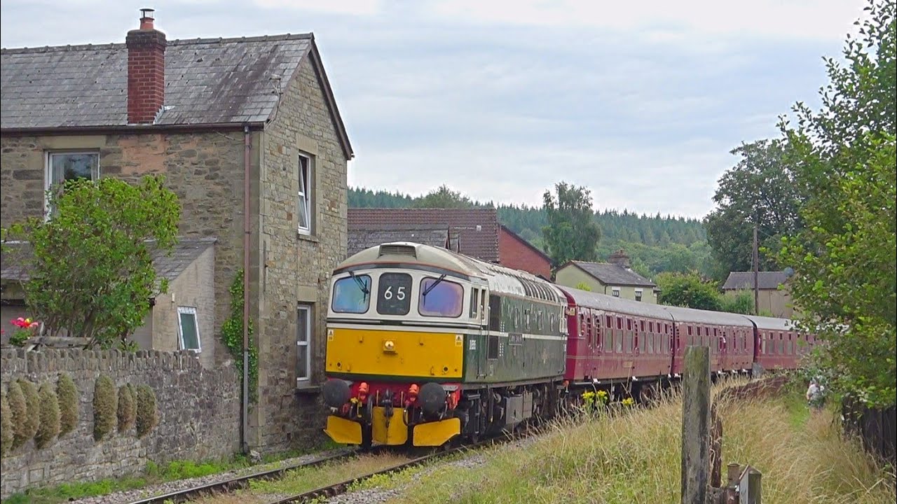 D6515 Visits The Dean Forest Railway With A Mainline Railtour - 27/07 ...