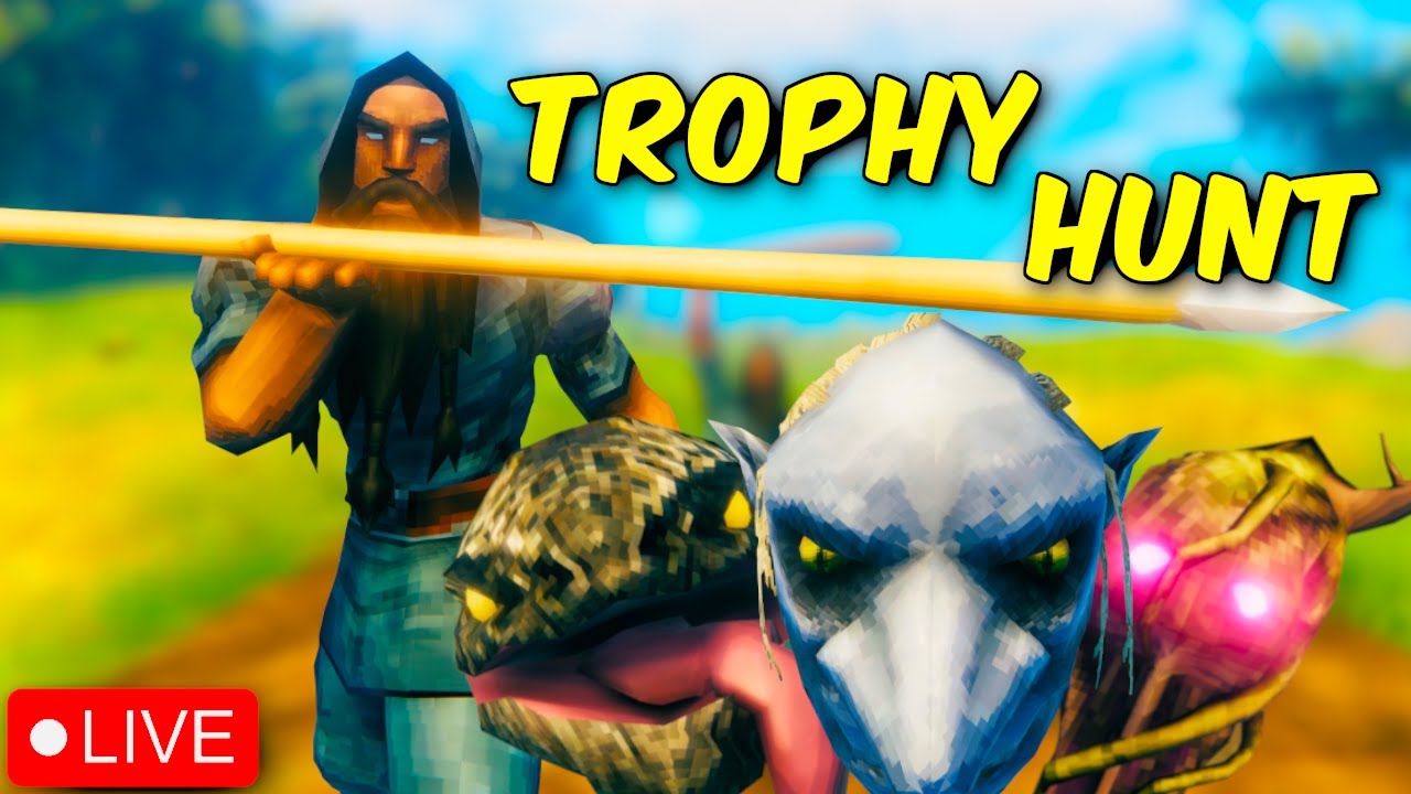 🔴Valheim Trophy Hunt For the Ages - YouTube
