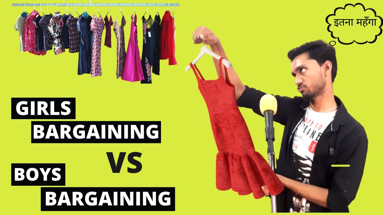 Girls Bargaining Vs Boys Bargaining | Best Standup Comedy Video | 2020 ...