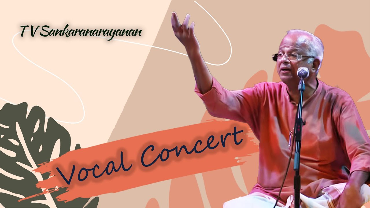 T V Sankaranarayanan, Vocal Concert, UK - YouTube