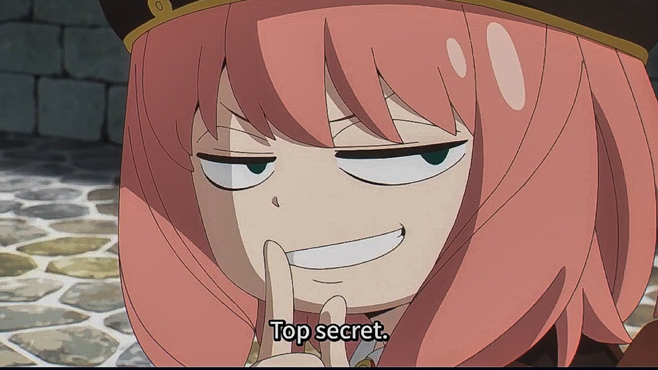 Anya come up with" Top Secret Code " ! What will happen next , you must ...