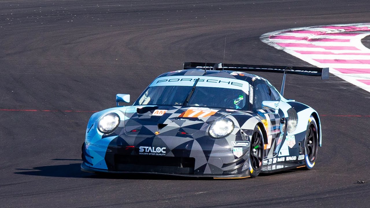 Porsche 911 RSR 991.2 (2018) with open Exhaust - YouTube