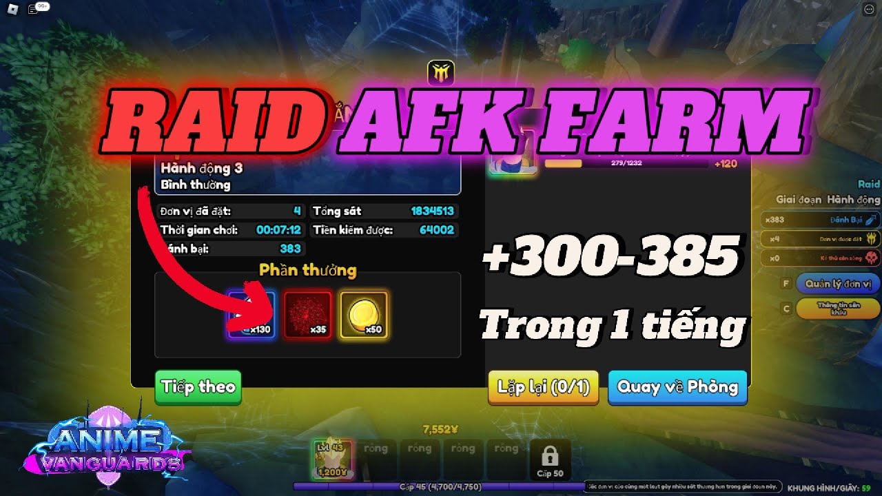 Hướng Dẫn AFK Farm Red Webs trong Anime Vanguards - Vũ trụ GameXplorer ...