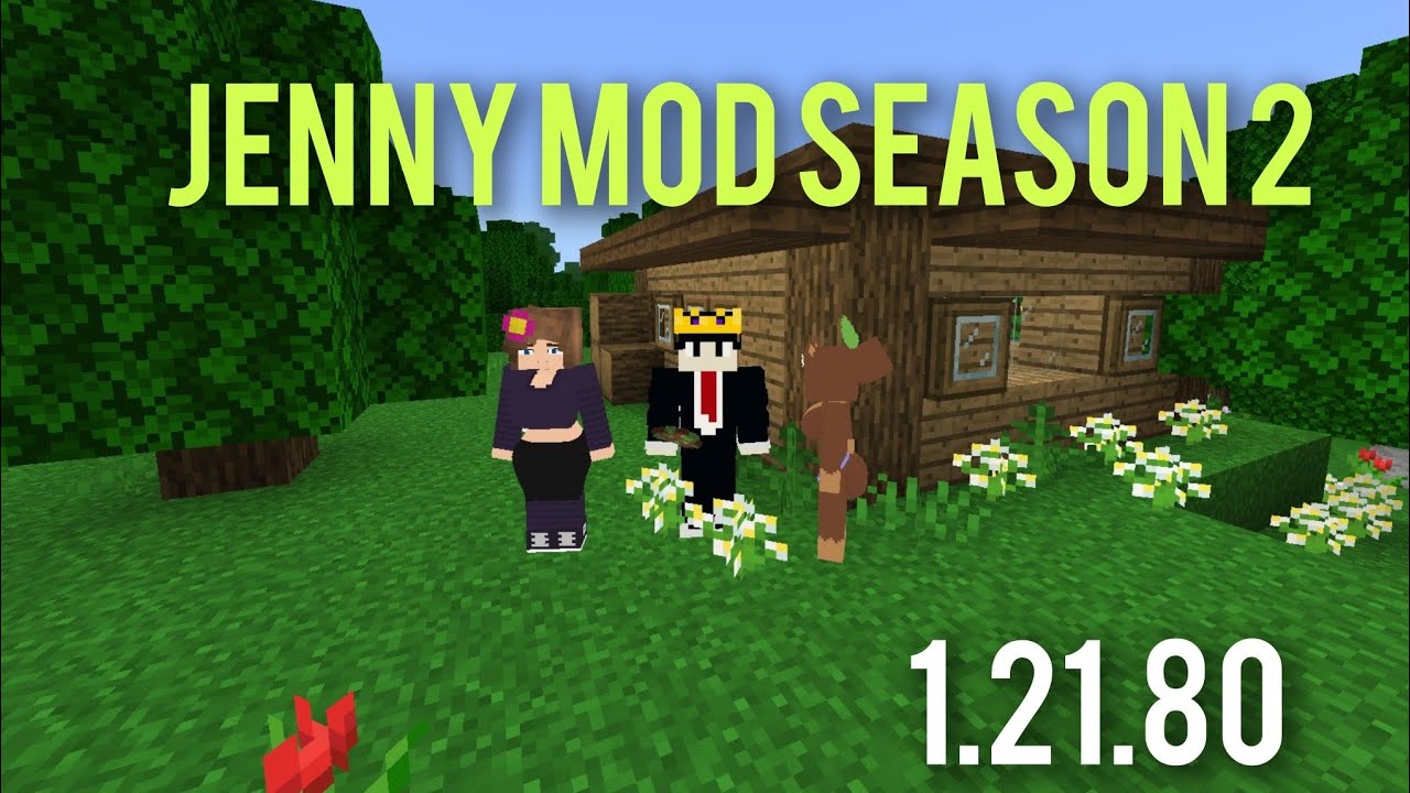 Jenny mod for Minecraft mcpe 1.21.80 download link for Discord channel ...