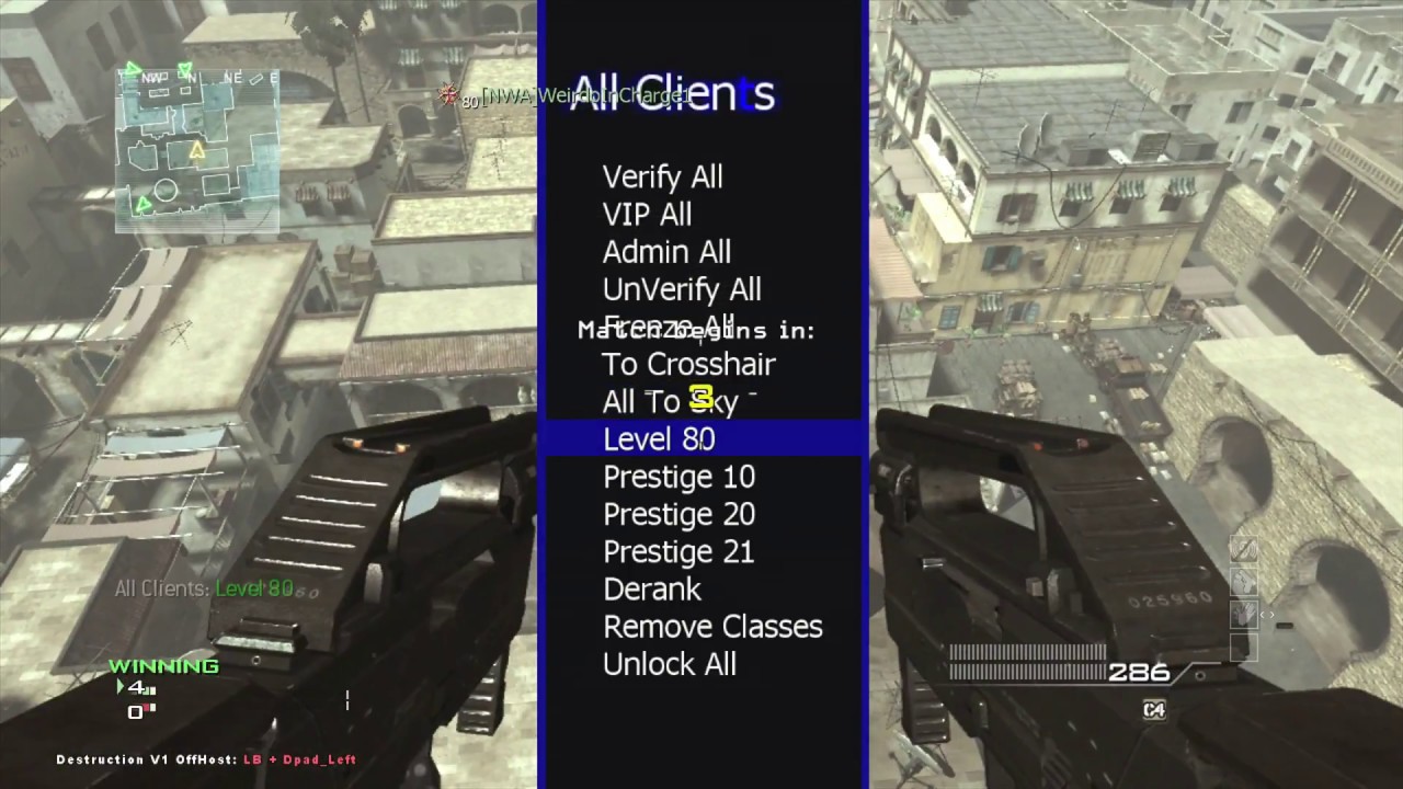 MW3 Destruction V1 Mod Menu - YouTube