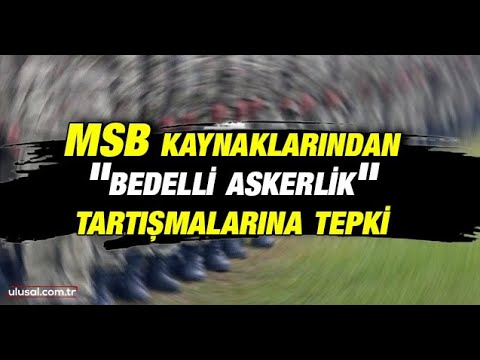 MSB kaynaklarından \