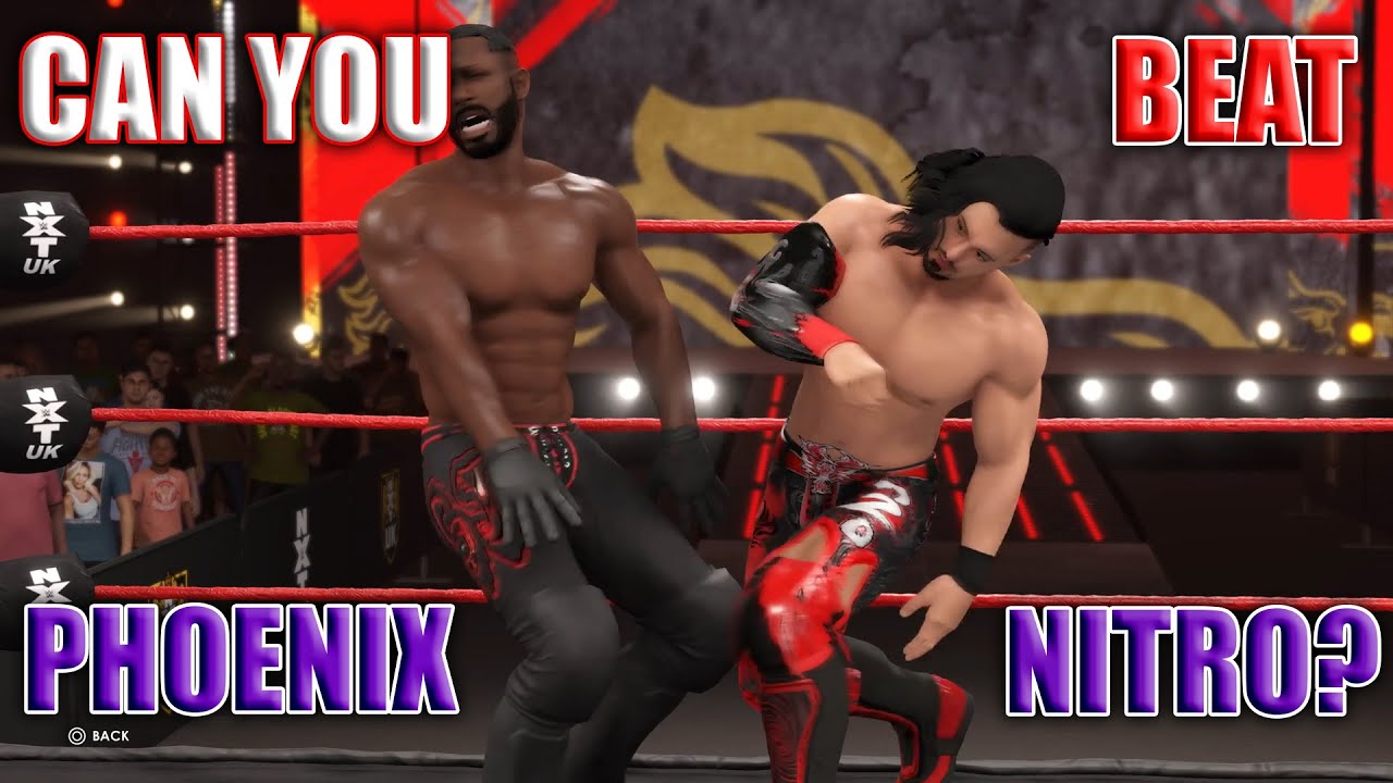 Can You Beat Phoenix Nitro Challenge in WWE 2K22? - YouTube