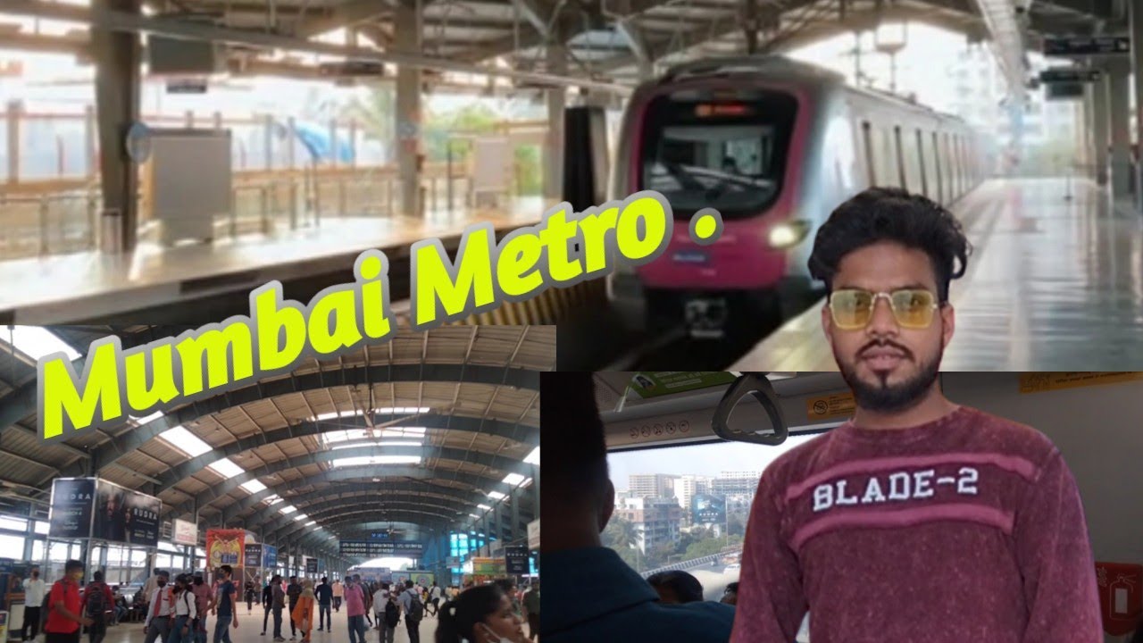 Andheri Metro| Metro | Mumbai Metro |Metro Train |Versova Metro ...