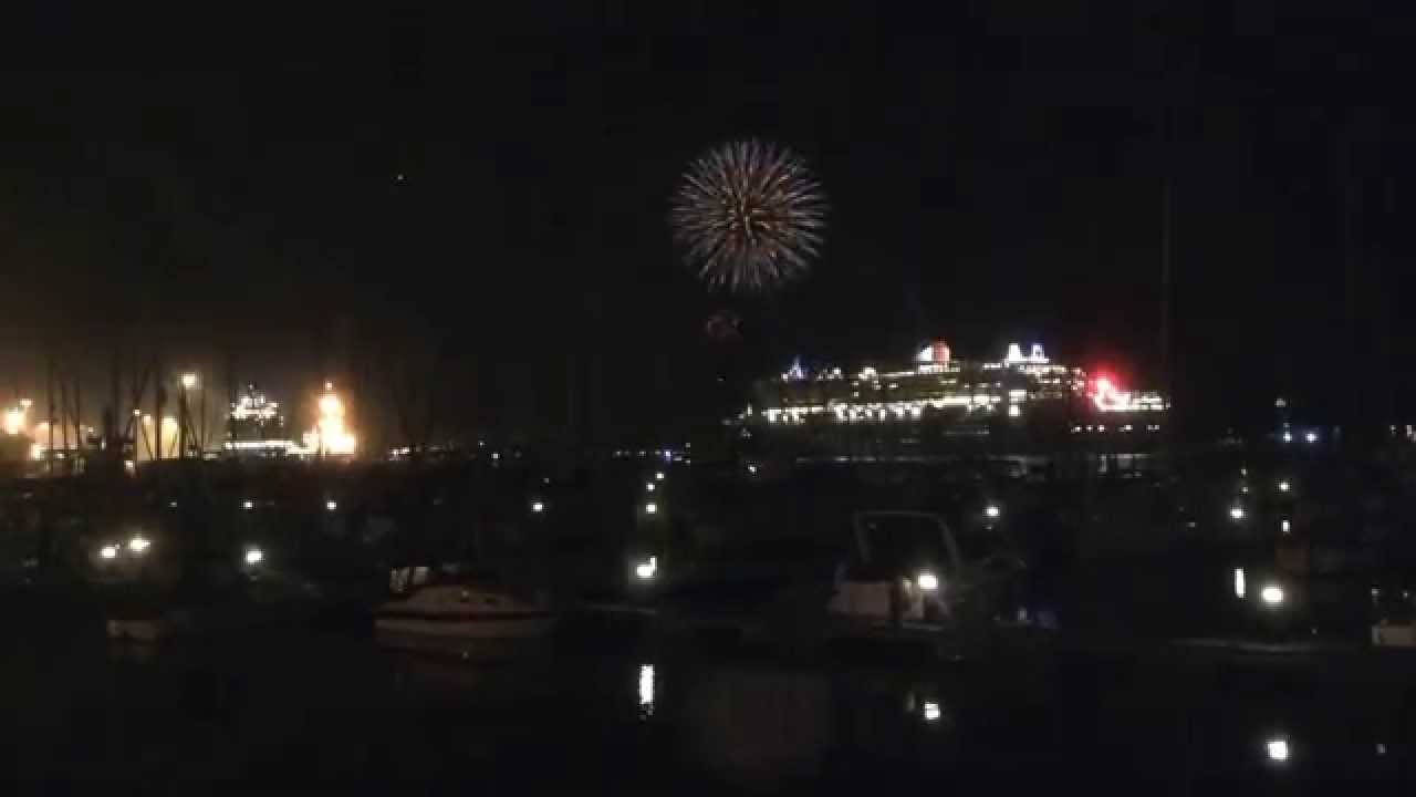 RMS Queen Mary 2's 10th Anniversary with RMS Queen Elizabeth and RMS ...