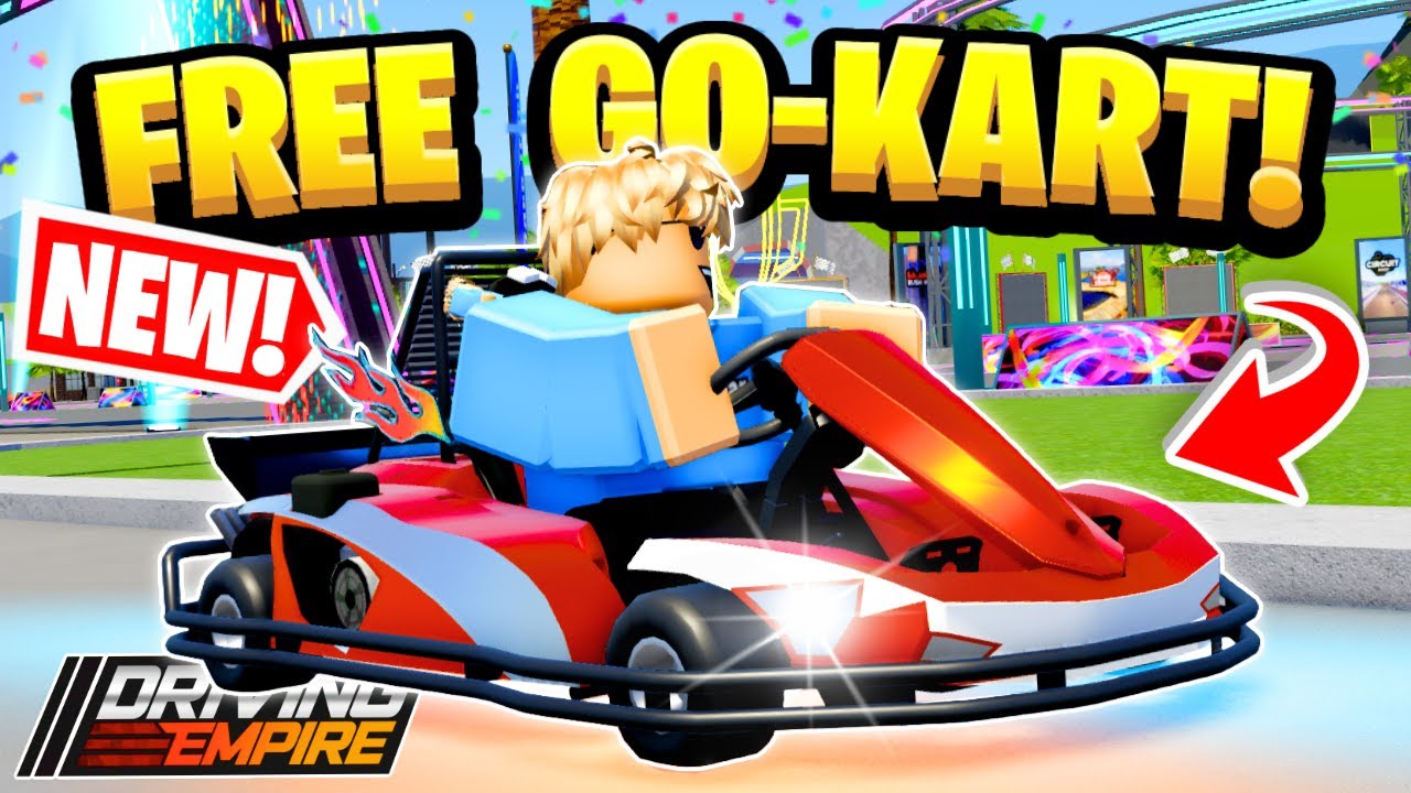 How To Complete "The Games" & Get NEW FREE Go Kart In Driving Empire ...