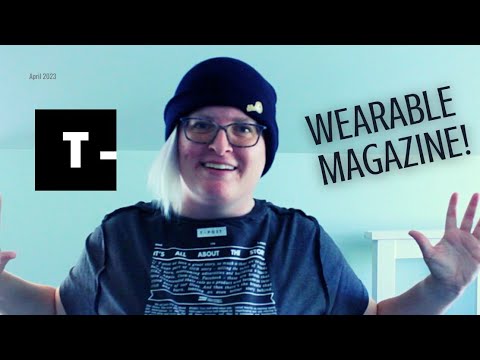 T-post: WORLD'S 1st WEARABLE MAGAZINE?! - YouTube