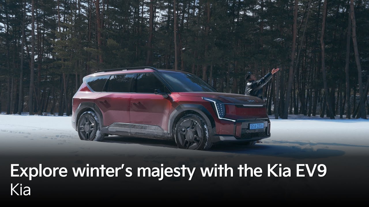 Explore winter’s majesty with the Kia EV9 | Kia - YouTube