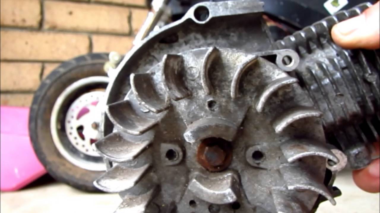 [ebay POCKET BIKE] # FLYWHEEL MOD#.BAM.!!! - YouTube