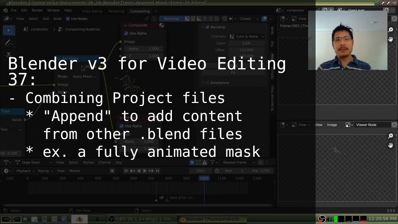 Combining Blender project files (37) - YouTube