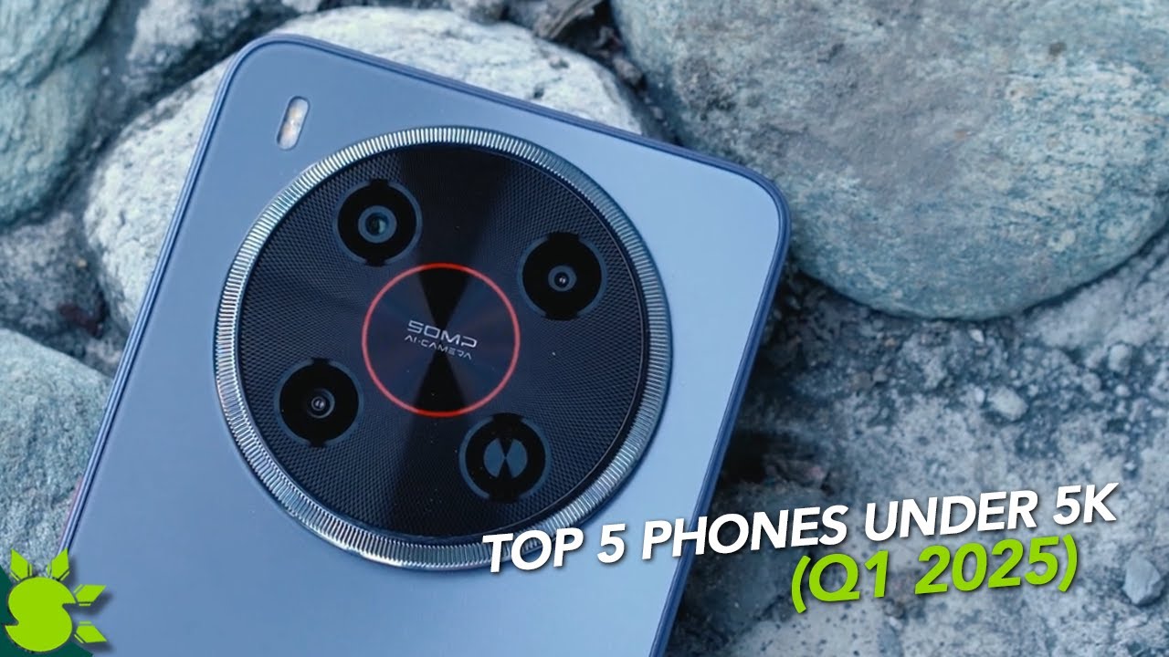 Top 5 Phones Under 5k (Q1 2025) - YouTube