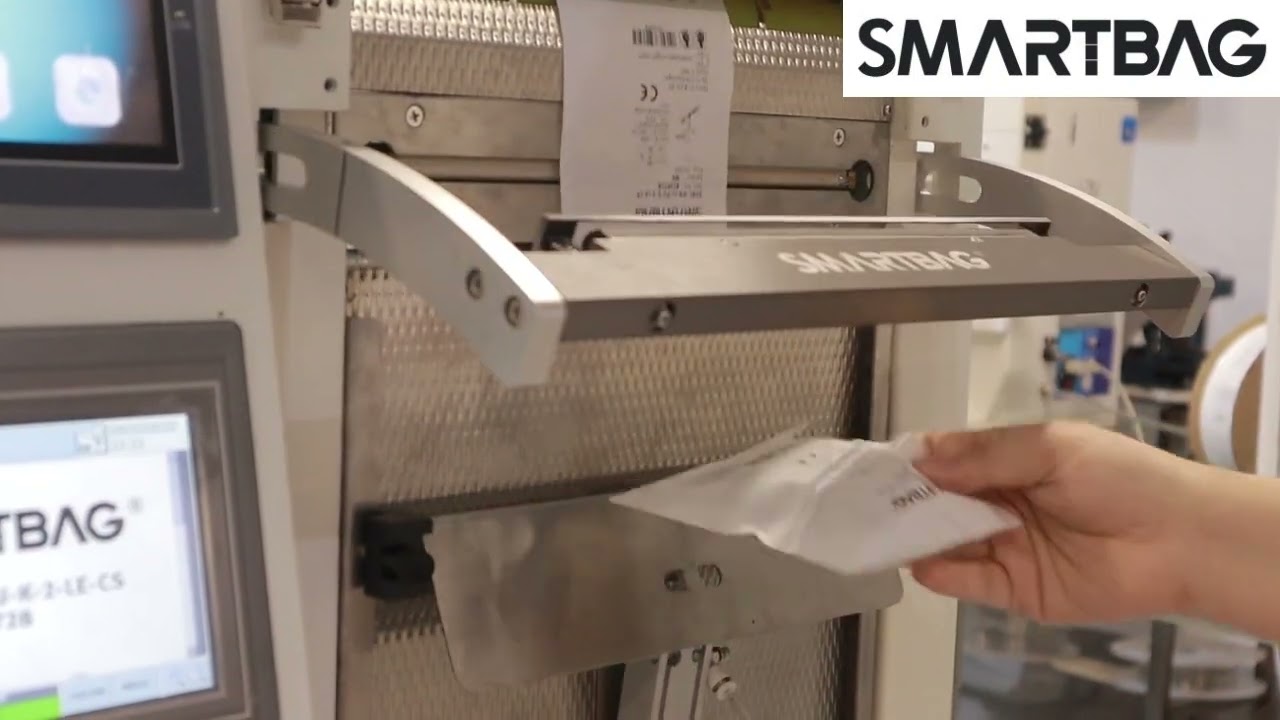 Desktop automatic packaging machine - YouTube