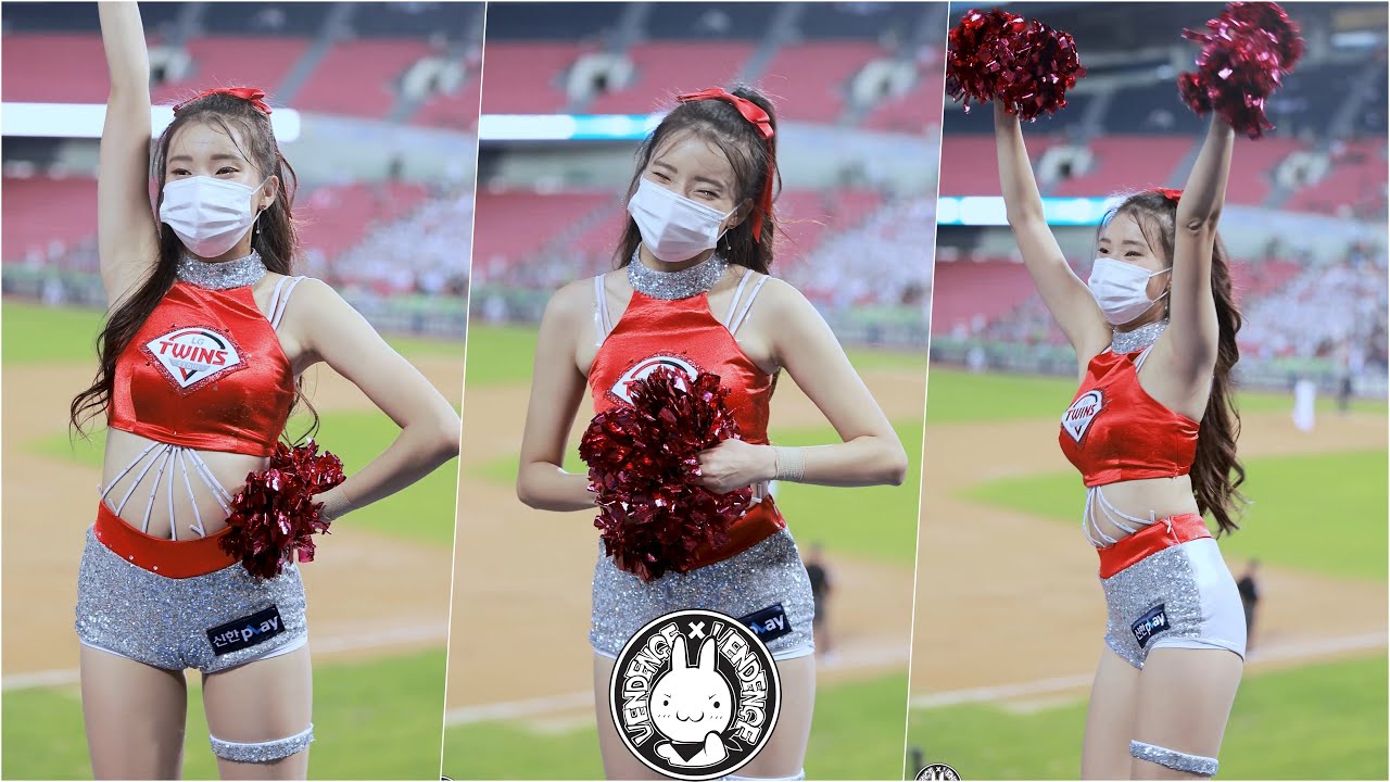 [4K] 220914 치어리더 심송연 직캠 '응원 리액션 모음' Shim Songyeon Fancam @엘지트윈스 프로야구 By ...