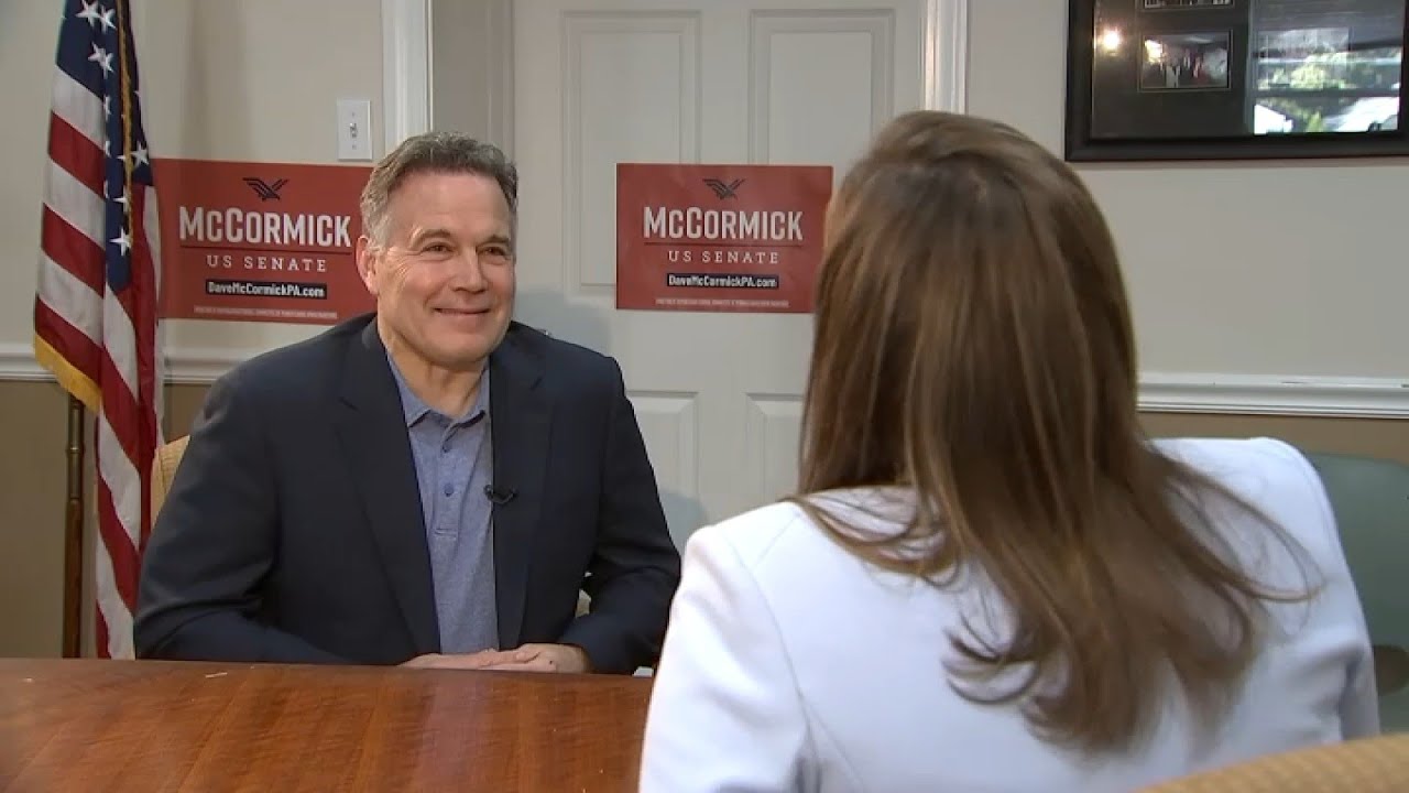 WATCH: Dave McCormick talks Pa. Senate race, economy, abortion and more ...
