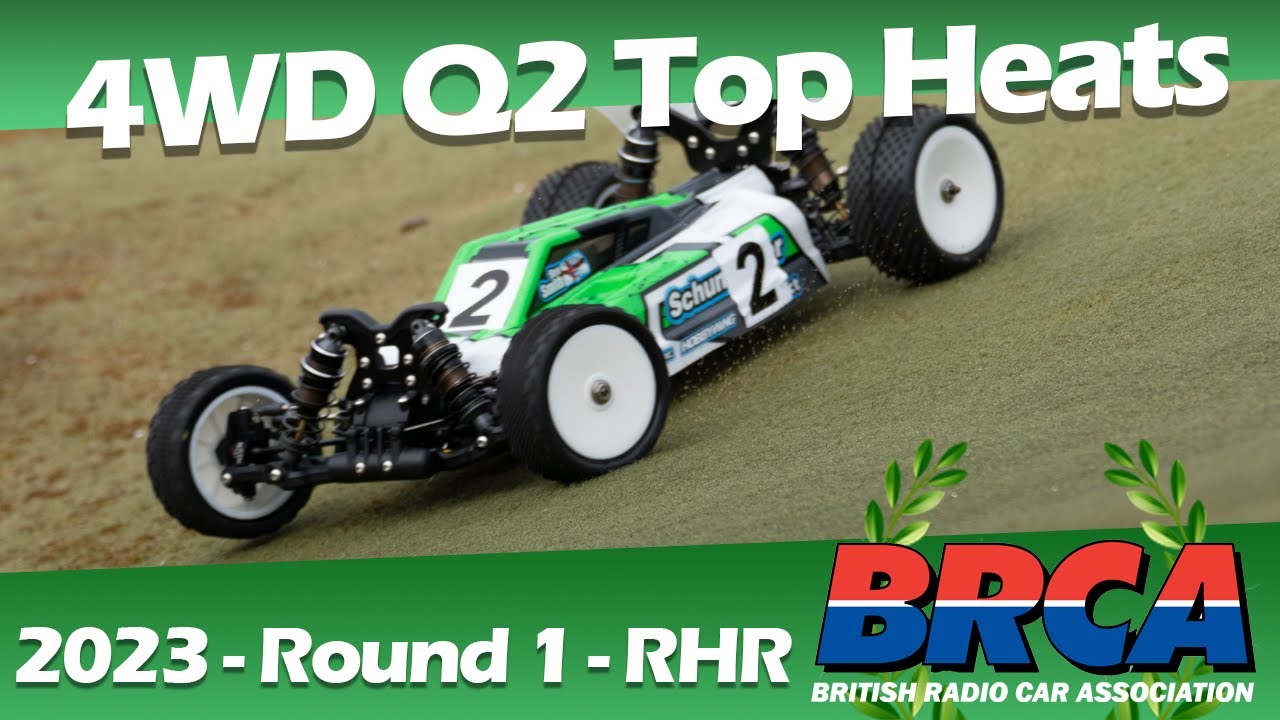 4wd Q2 Top Heats - 2023 BRCA 1/10th Offroad Nationals - Round 1 - Robin ...