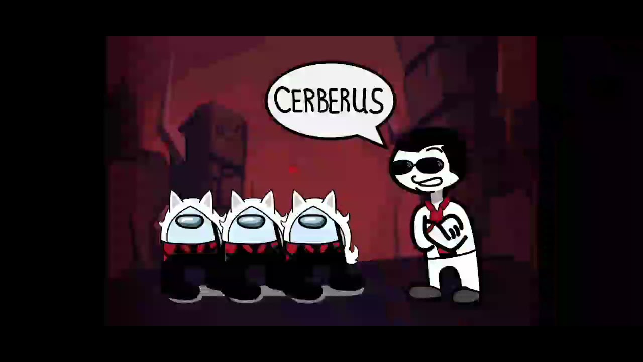 Cerberus is sus ( helltaker amogus ) - YouTube