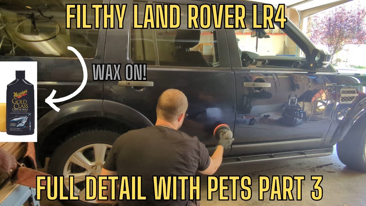 Dirty Land Rover LR4 Car Detail With Pet Hair Part 3 | Lake Stevens ...