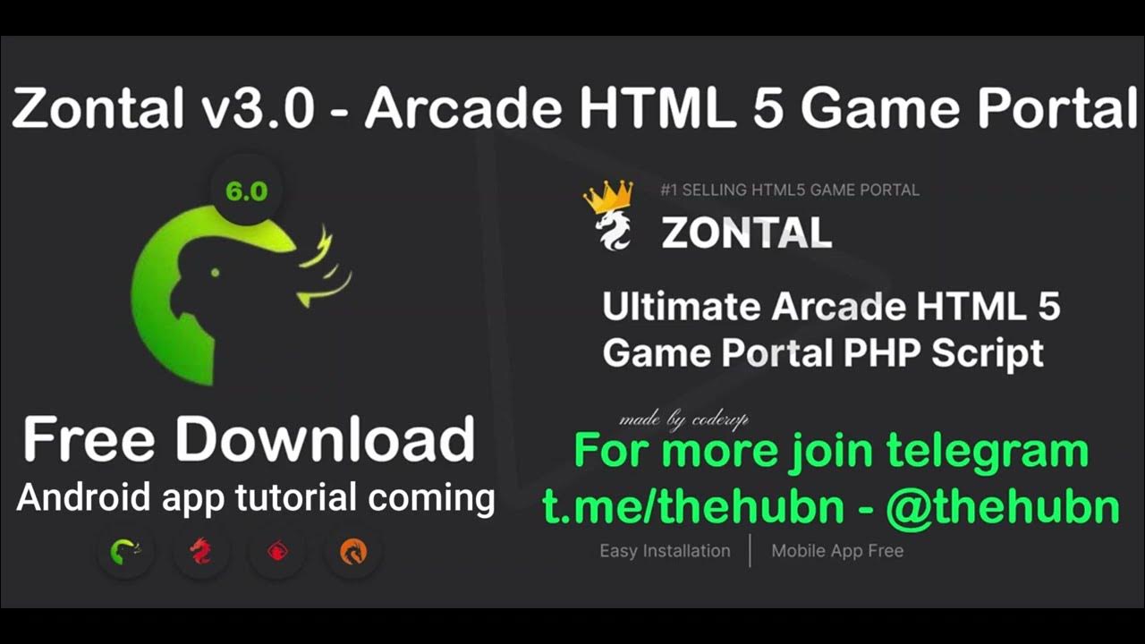 unlimited adsense approval Zontal HTML 5 Game PHP Script #adsense #adx #loading #earning #php ...