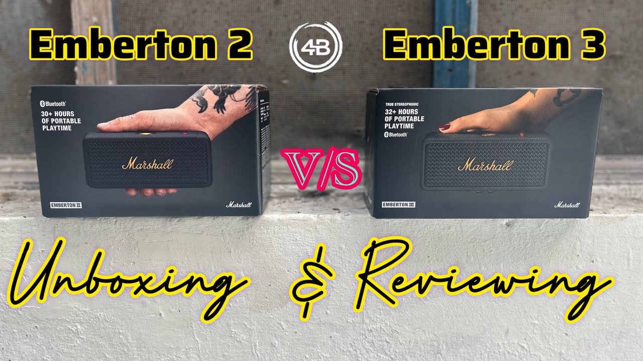 Marshall Emberton 2 vs Emberton 3: Which is Better? Unboxing & Review ...