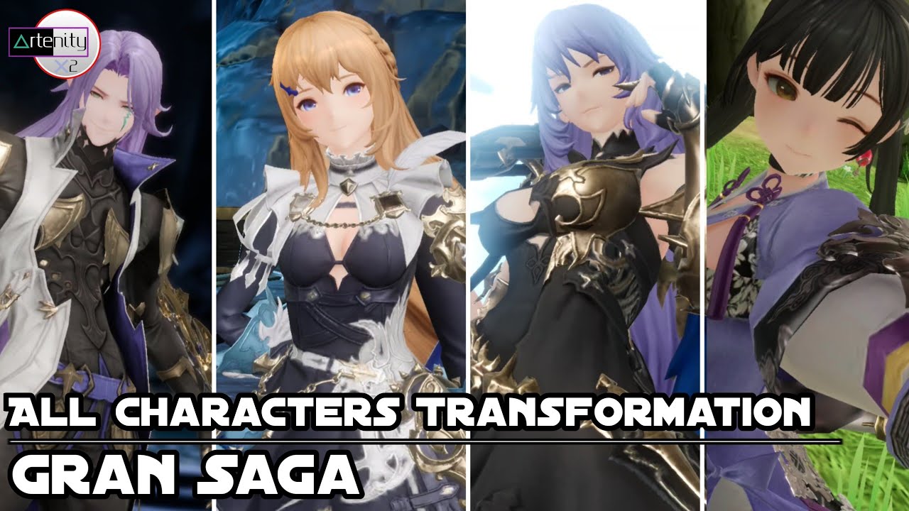 Gran Saga: All Characters Transformation Showcase [MMORPG Mobile on ...