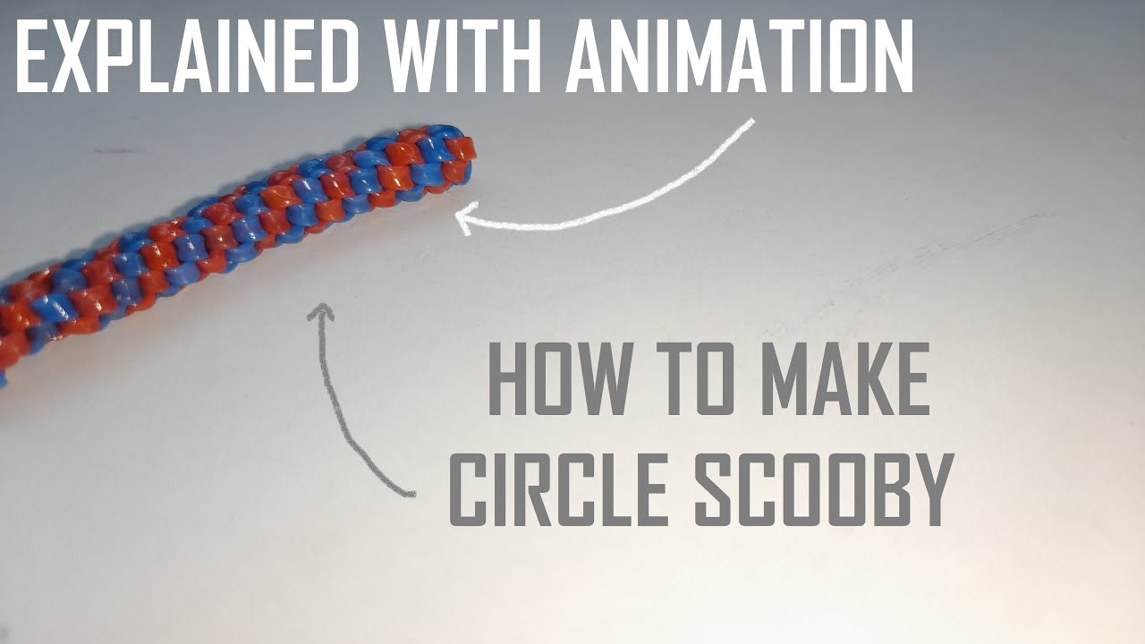 How to make Circle Scooby Keychain| Explained with Animation |Full Tutorial| #AVISHARARTS # ...