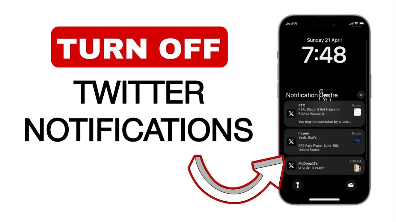 How to Turn Off X (Twitter) Notifications (iPhone) 2024 - FULL GUIDE ...