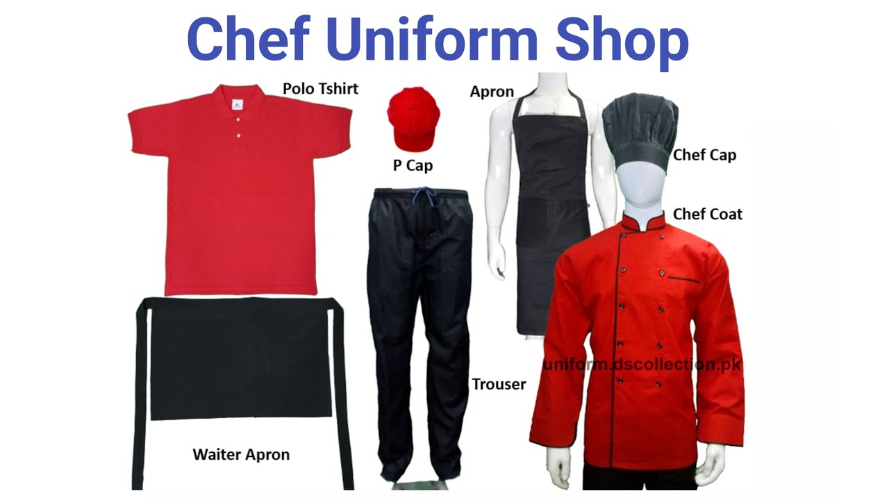 Professional Chef Uniform | Chef Coat dress cooking suit - YouTube