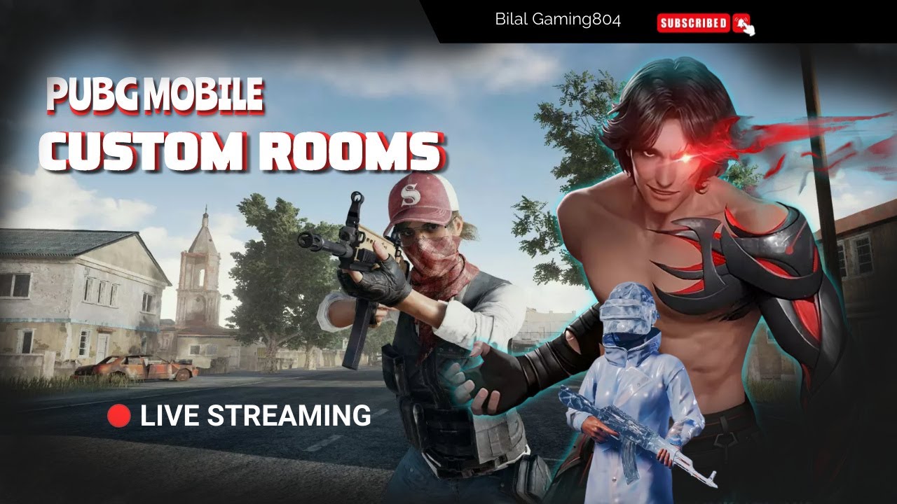 PUBG Mobile Live | Wow Rooms & Custom Rooms Fun | Join Us for Epic ...