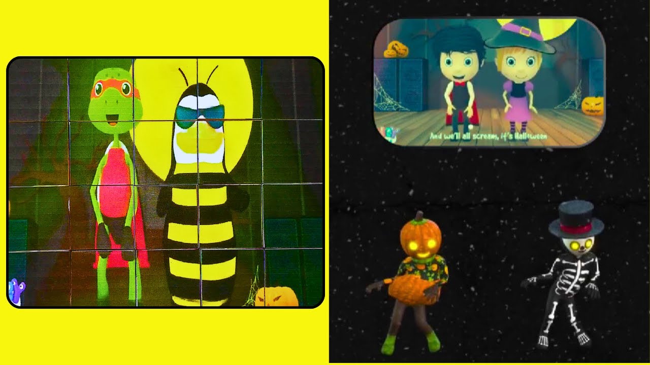 Aram Sam Sam Puzzle Game #81 Top Speed, It's Halloween - YouTube