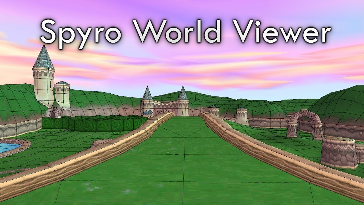 SpyroWorld Viewer [Alpha Version] - Viewer and Ripper tool for Spyro ...
