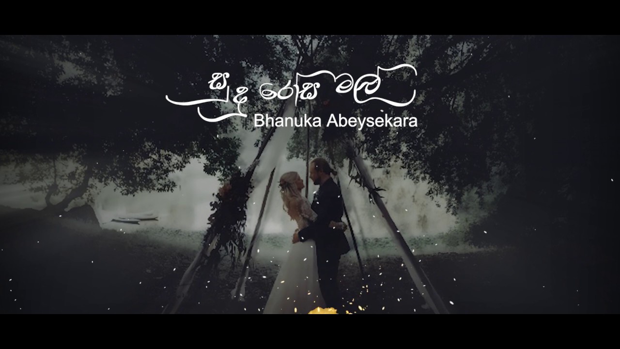 Sudu Rosa Mal [සුදු රෝස මල්] -Bhanuka Abeysekara- [Official Lyric Video ...