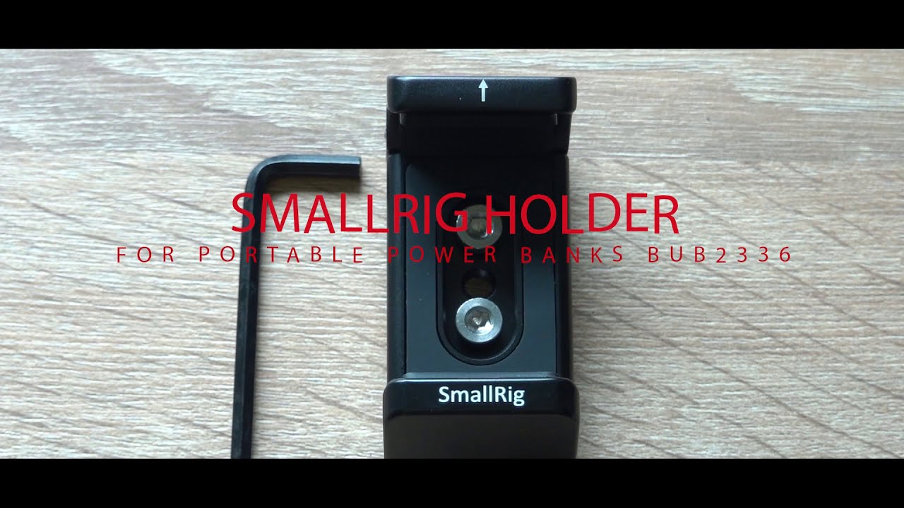 SmallRig Holder for Portable Power Banks BUB2336 - YouTube