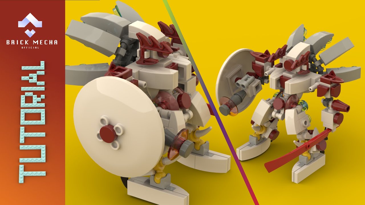 LEGO Mech MOC : Space swordsman mech | Tutorial - YouTube