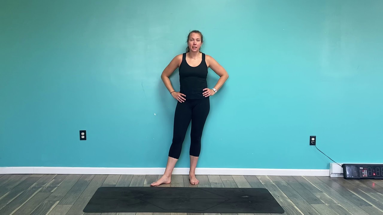 Low lunge dynamic stretch - YouTube