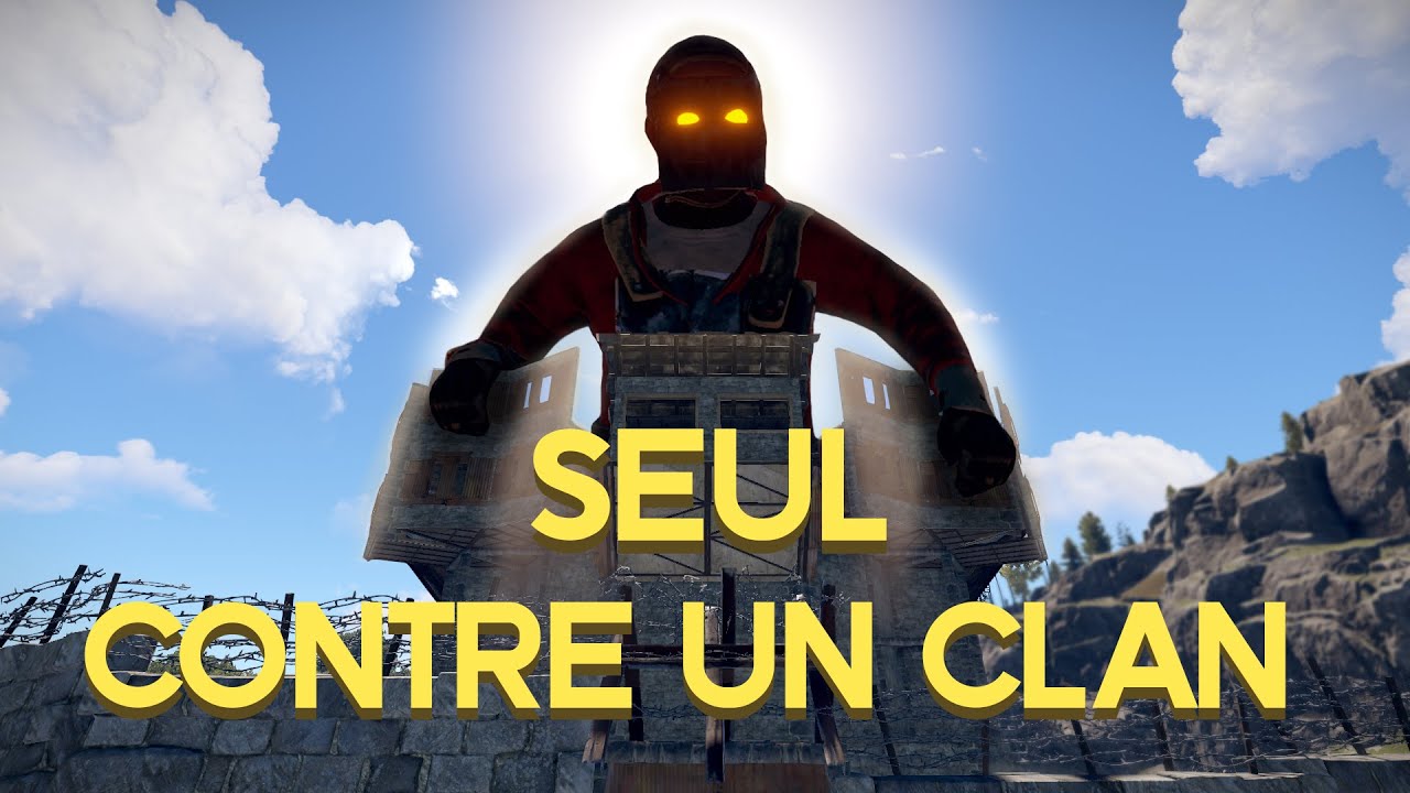Seul contre un Clan | Rust Solo - YouTube