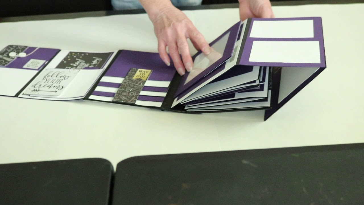 Simple Stories Graduation Mini Scrapbook - YouTube