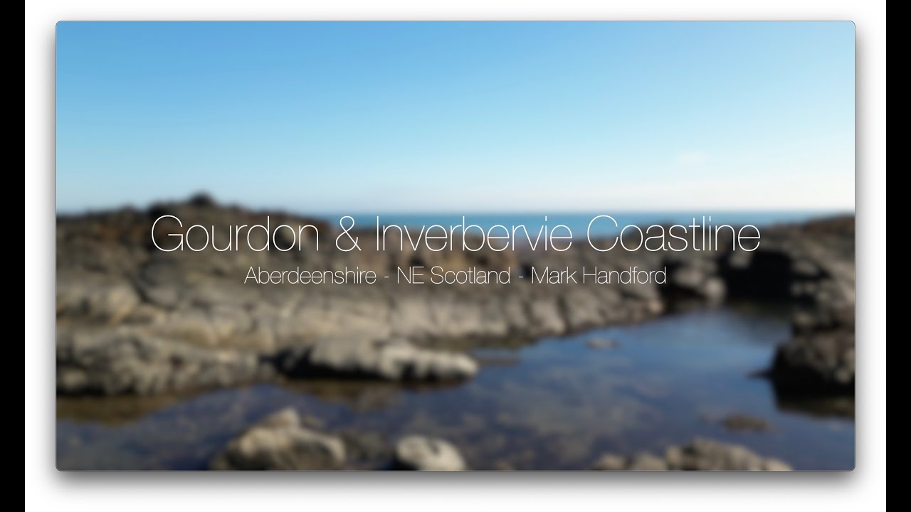 Gourdon & Inverbervie Coastline - Aerial 4k Video - Aberdeenshire ...