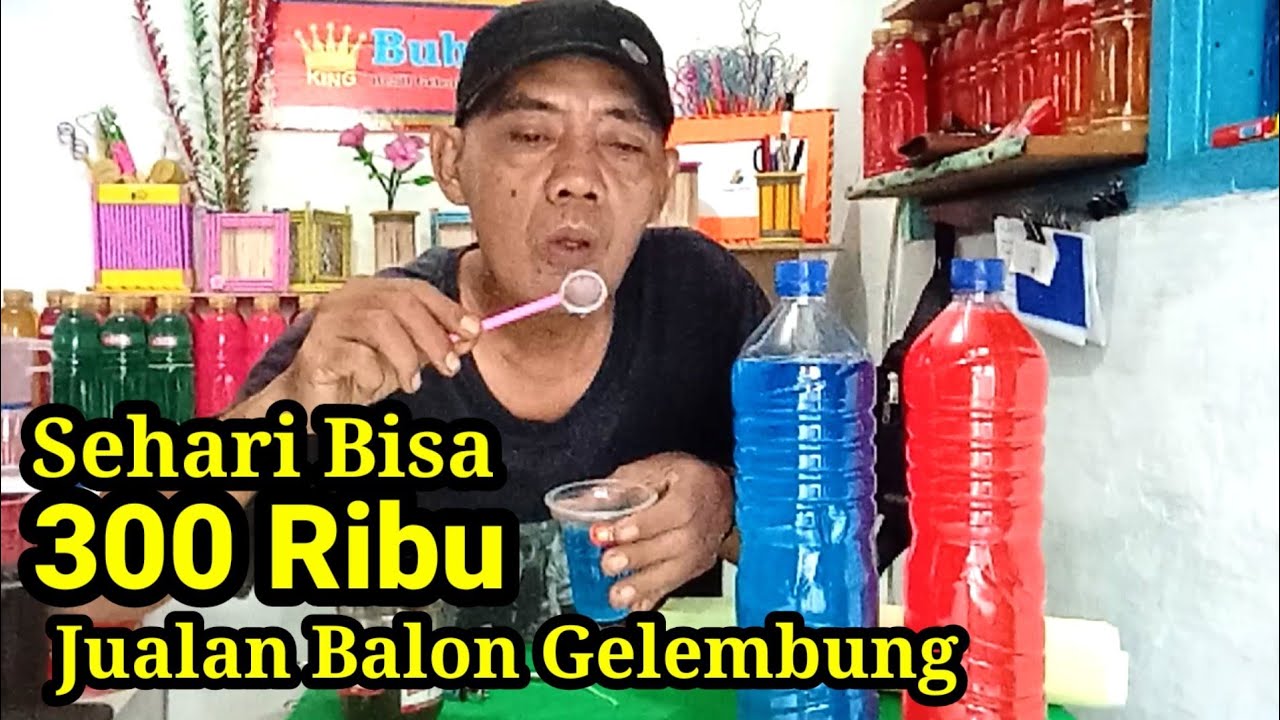 IDE USAHA JUALAN MAINAN ANAK GELEMBUNG SABUN - YouTube