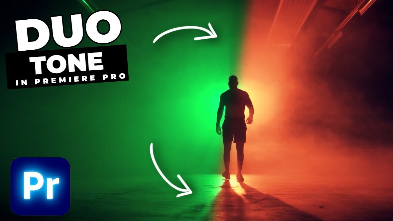 DUOTONE Color Grade Tutorial In Premiere Pro - YouTube