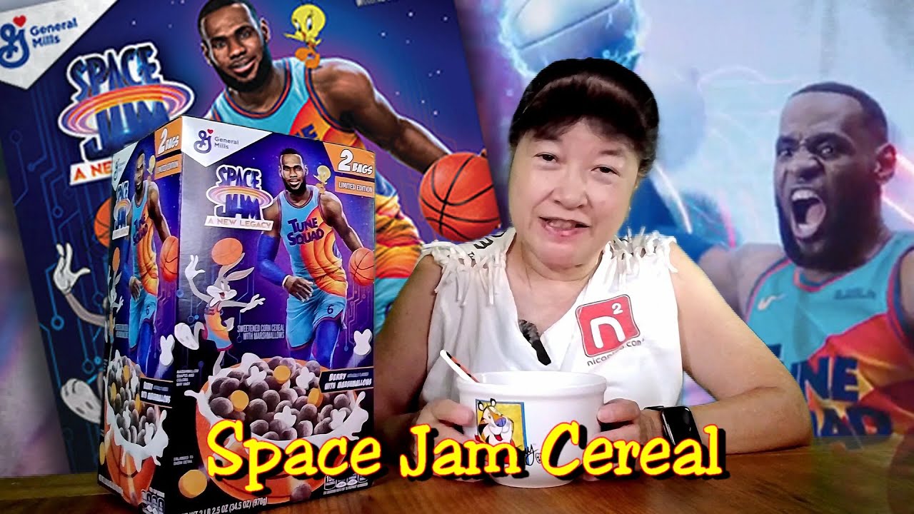Space Jam Cereal #2021SummerSnackage #Quarantine2021 - YouTube