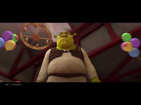 Shrek Roaring like Godzilla