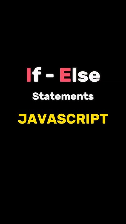 If Else Statement In Javascript 🧑‍💻 Codewithimraan Coding Javascript