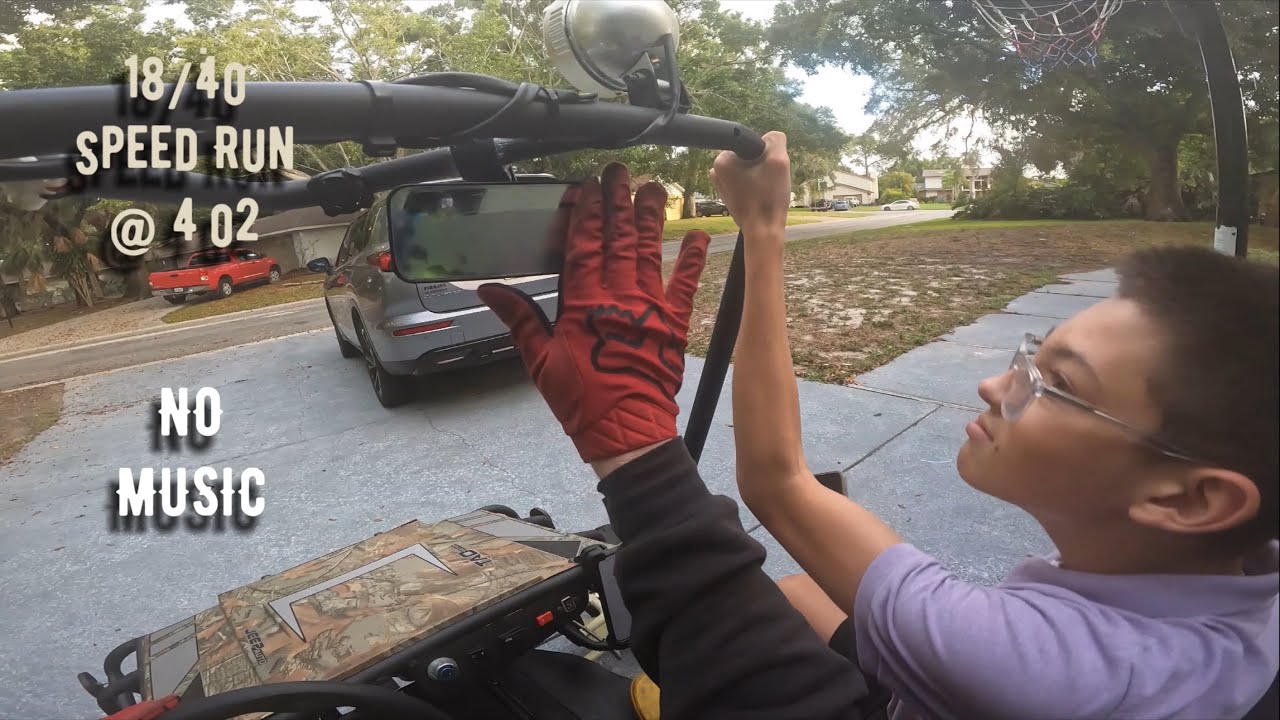Flipped My 72v ELECTRIC Go Kart; 18/40 Speed Run @ 4:02 & Flip; Tao ...